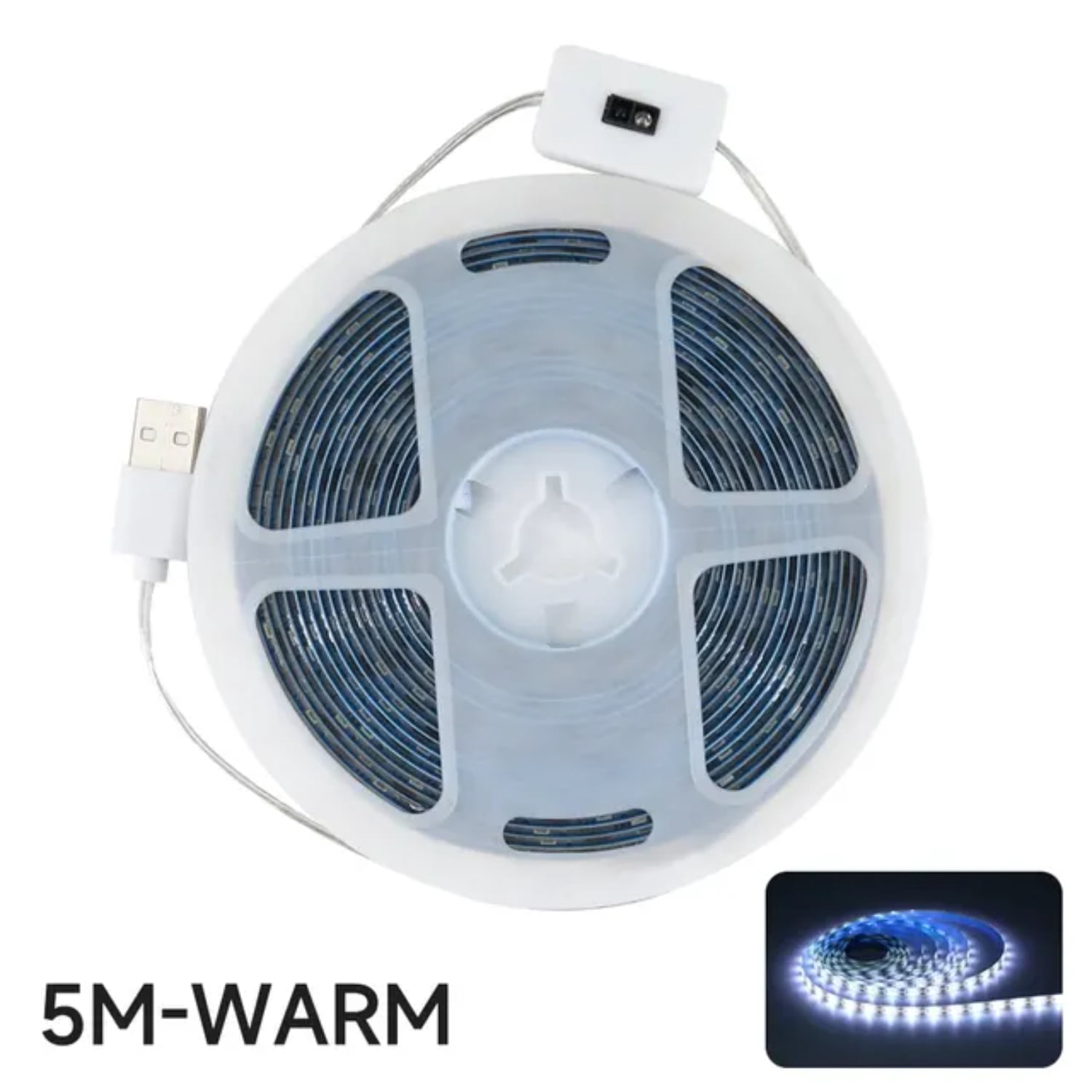 XAOCENH Convenient Motion-sensing USB LED Light Strip with Backlight ...