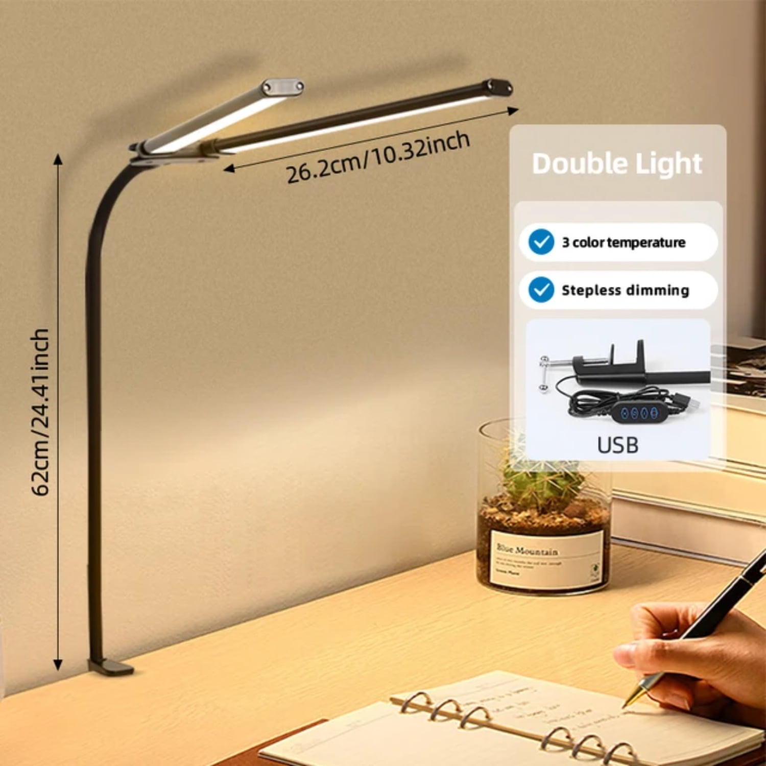 XAOCENH Enhance productivity and comfort with this versatile dimmable ...