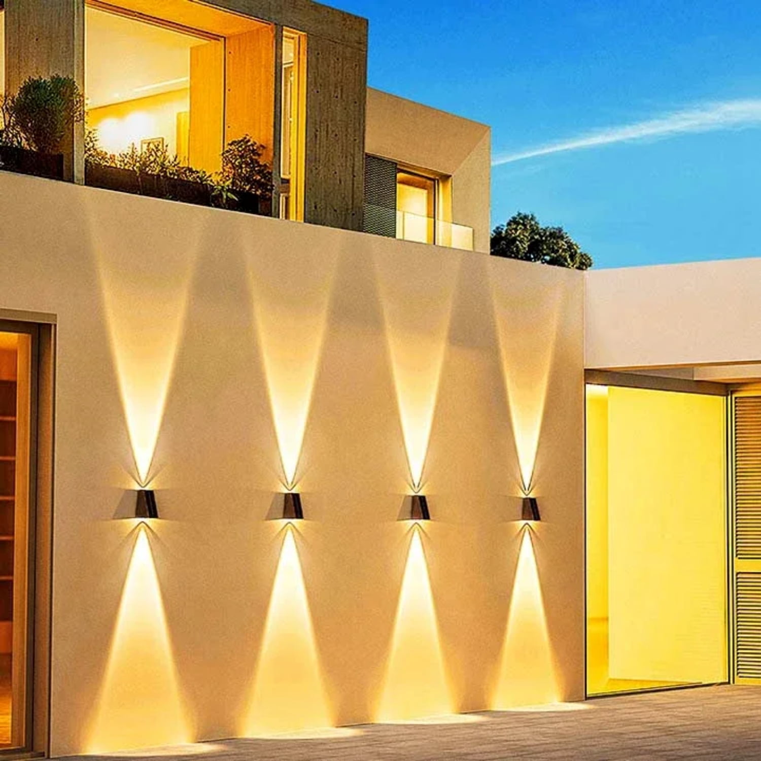 XAOCENH Enhanced Exquisite Stylish Solar Wall Washer Sconce Light ...