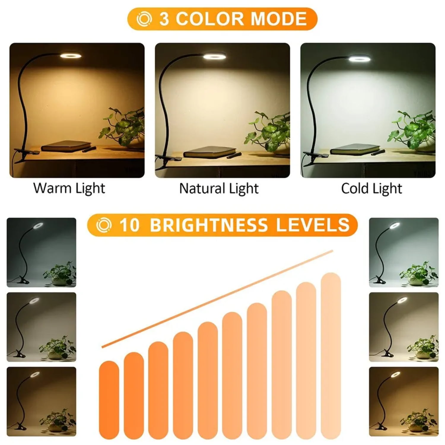 XAOCENH Experience enhanced lighting with the Adjustable Flexible Clip ...