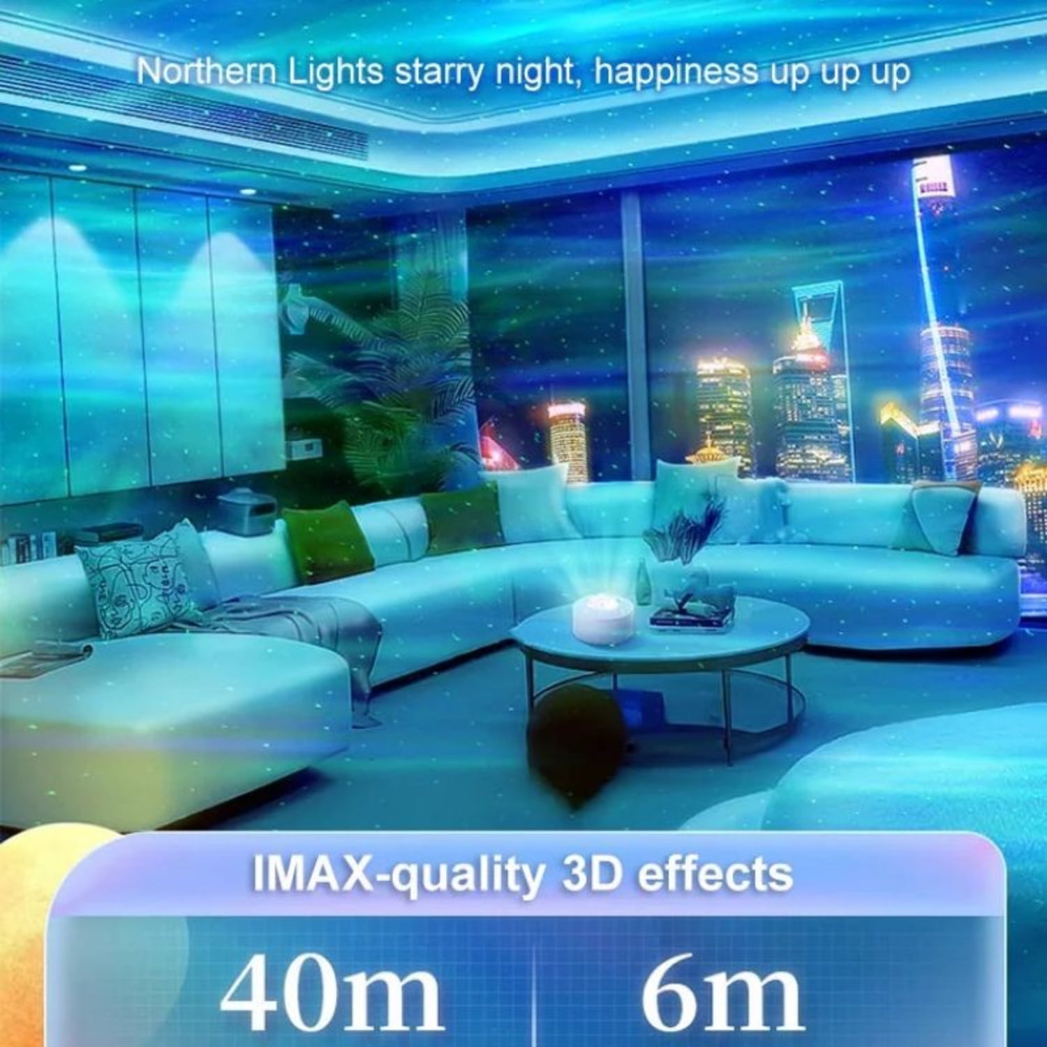 XAOCENH Soothing Ocean Wave Music and Relaxing Night Light Speaker ...