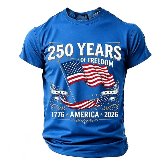 XAOFW Men's Casual Short Sleeve T Shirt For Man Breathable Stars And ...