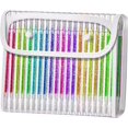XAOUS Metallic Gel Markers Pen with Glitters Inks Safe Materials for ...