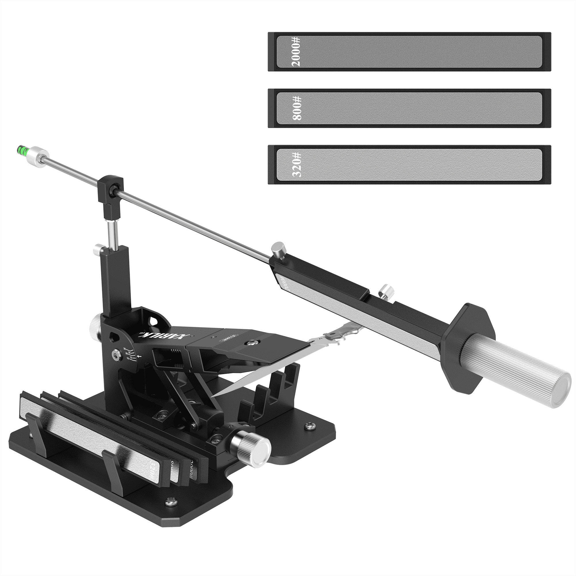 XARILK Upgraded PRO Precision Knife Sharpener System, Heavy-duty ...