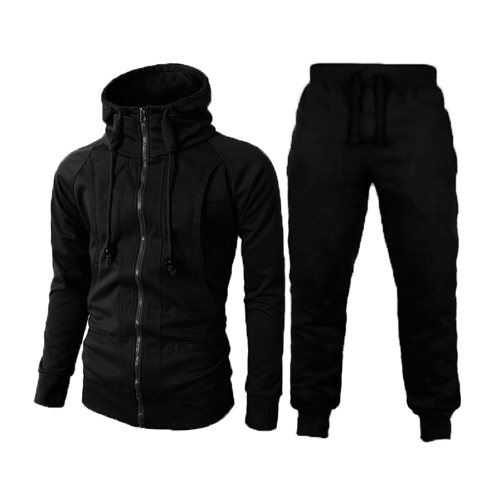 Xaszhn Hoodies Tracksuit Sweatsuits For Men Set Mens 2 Piece Hooded