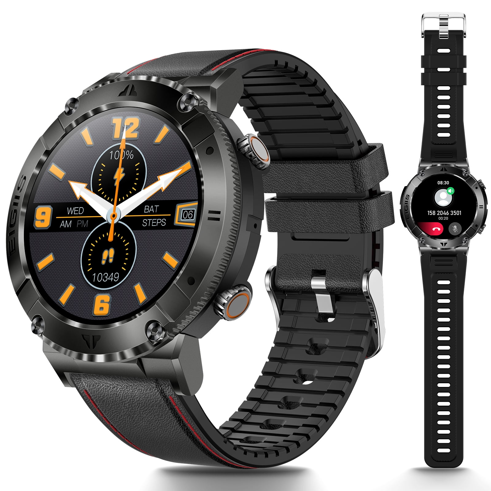 XAXRE Smart Watch for Men, 1.32'' HD Rugged Smart Watch Outdoor Sports ...