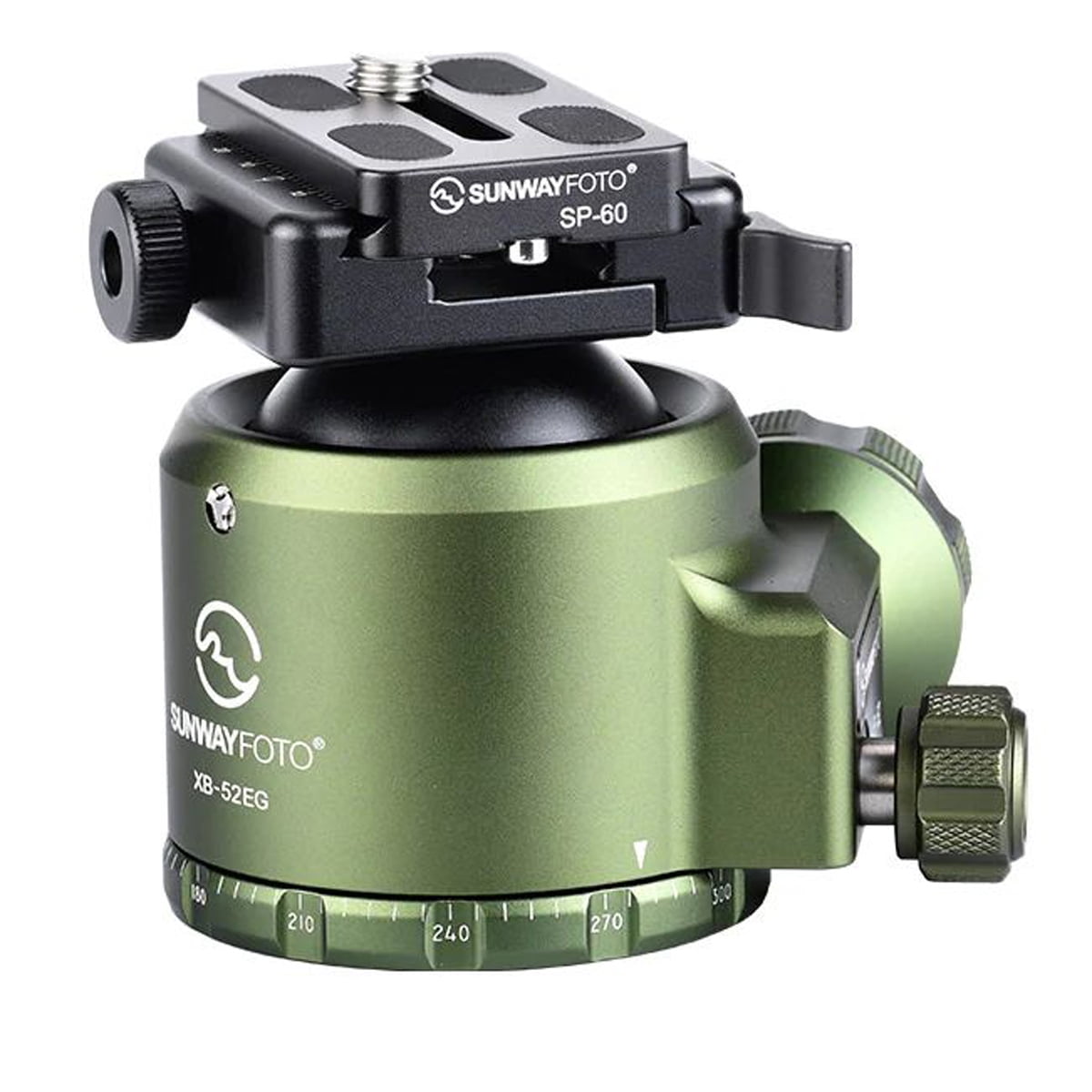 SunwayFoto XB-52EG XB Series Low-Profile Ball Head with SDC-50 Clamp ...