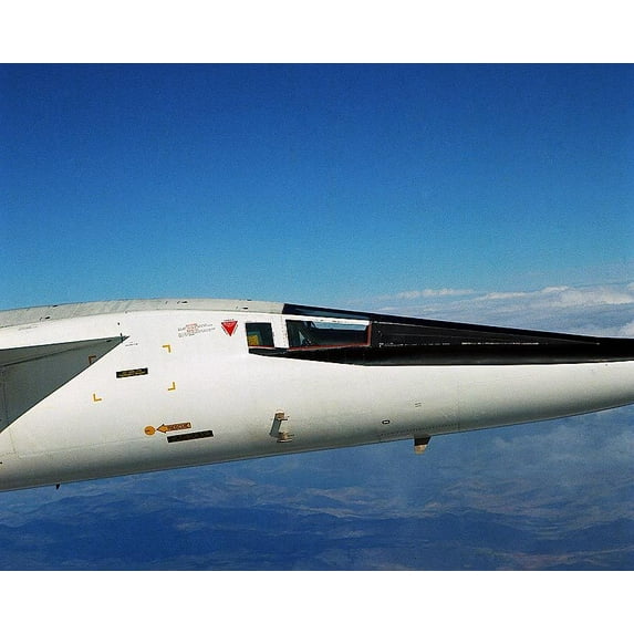 XB-70 / XB-70A Aircraft in Flight NASA - 12x18 Inch Laminated Aviation Poster - Stunning Detail ...