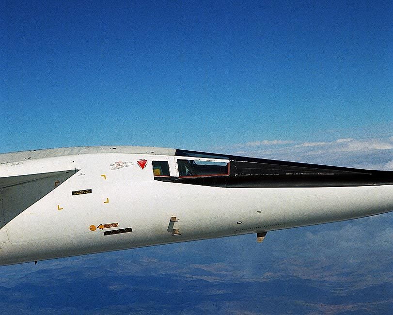 XB-70 / XB-70A Aircraft in Flight NASA - 20x30 Inch Glossy Laminated ...