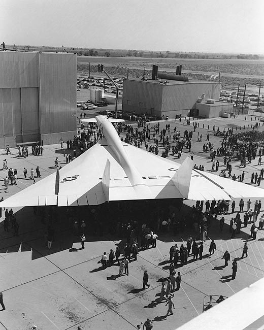 XB-70 / XB-70A Valkyrie Rollout Style - A - 24x36 Inch Glossy Laminated ...
