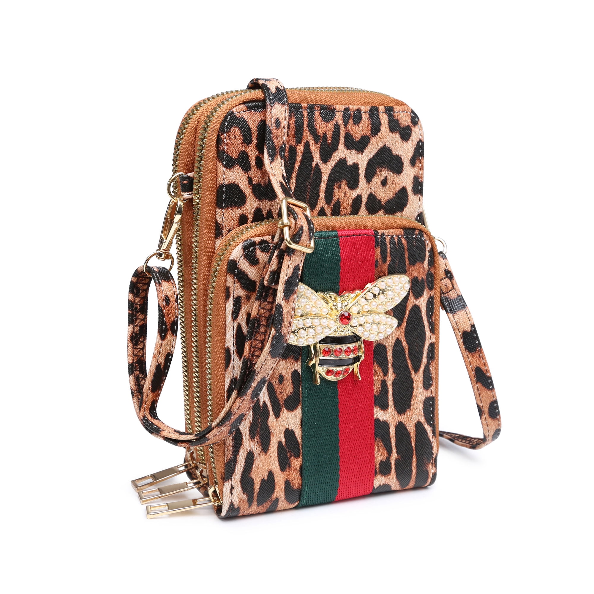 XB Bow Decorated Crossbody Cell Phone Purse for Womens Crossbody Wallet ...