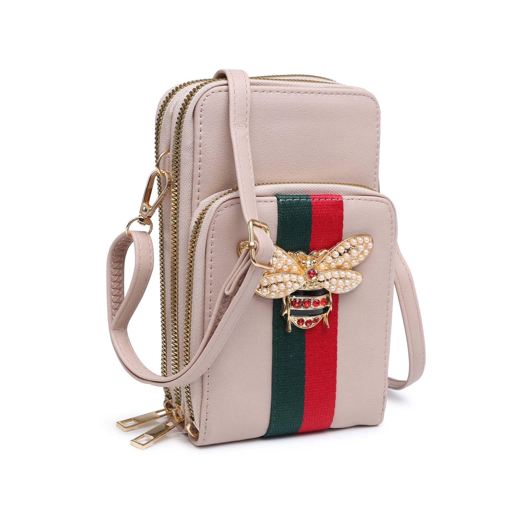 XB Bow Decorated Crossbody Cell Phone Purse for Womens Crossbody Wallet ...