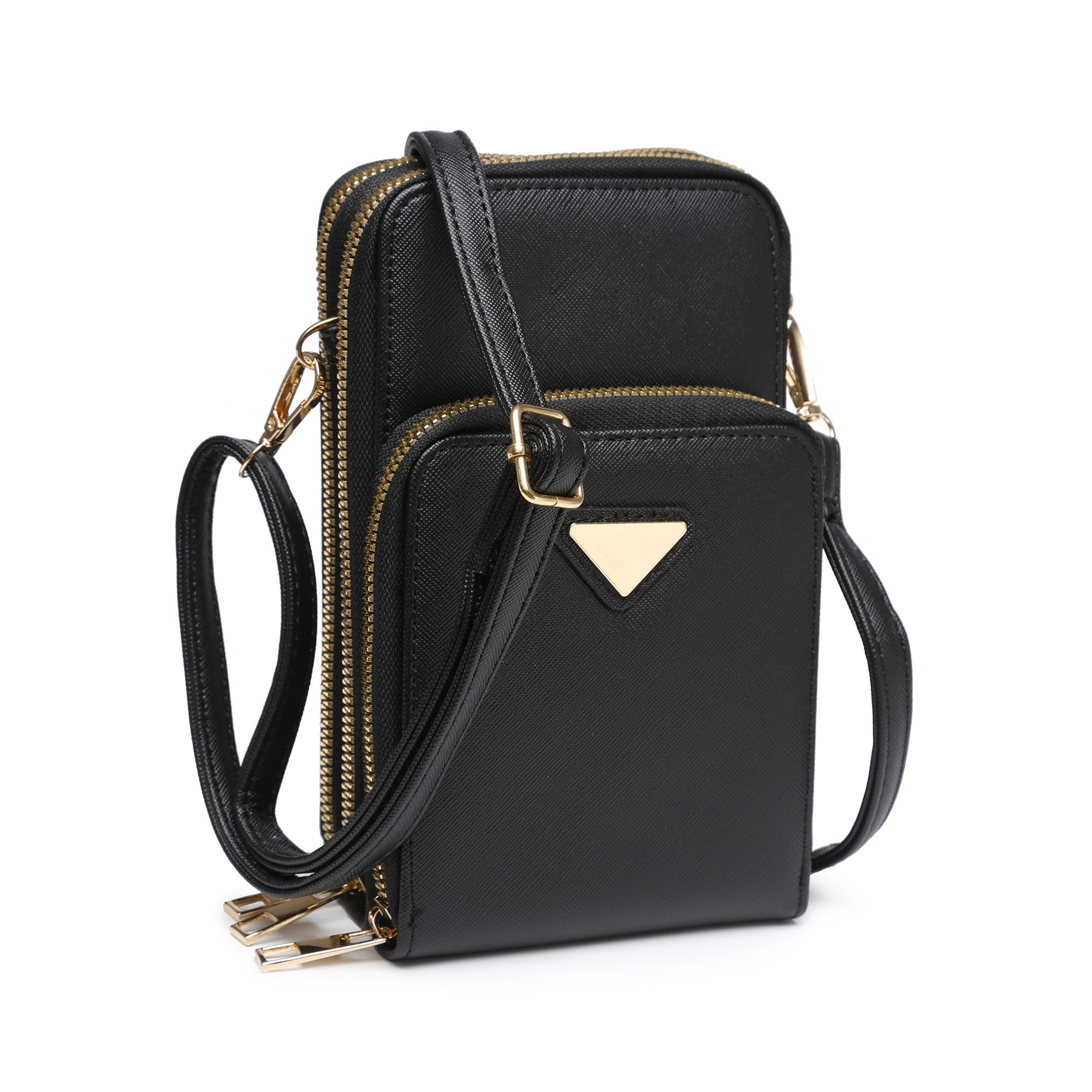 XB Checkered Crossbody Cell Phone Bag Purse for Women Shoulder Strap ...