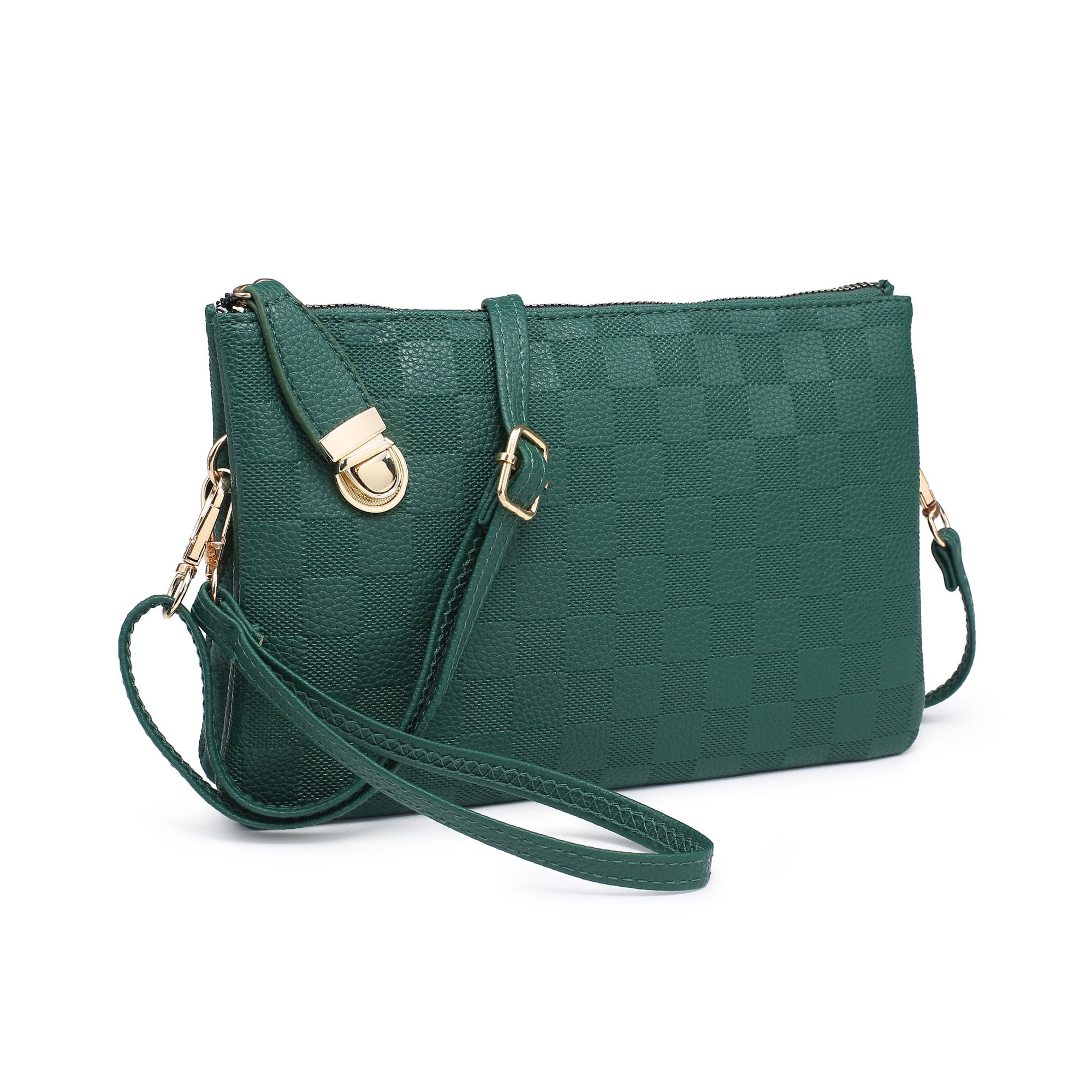 XB Crossbody Wallets for Women Color Block Wristlet Clutch Cell Phone ...