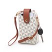 XB Women Leather Crossbody Wallet Cell Phone Purse Checkered Shoulder ...