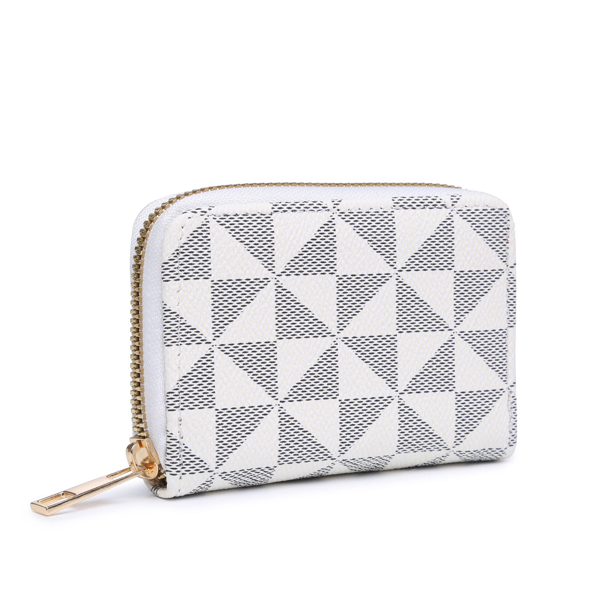 XB Xibang Women's Zip Around Card Holder, Beige - Walmart.com