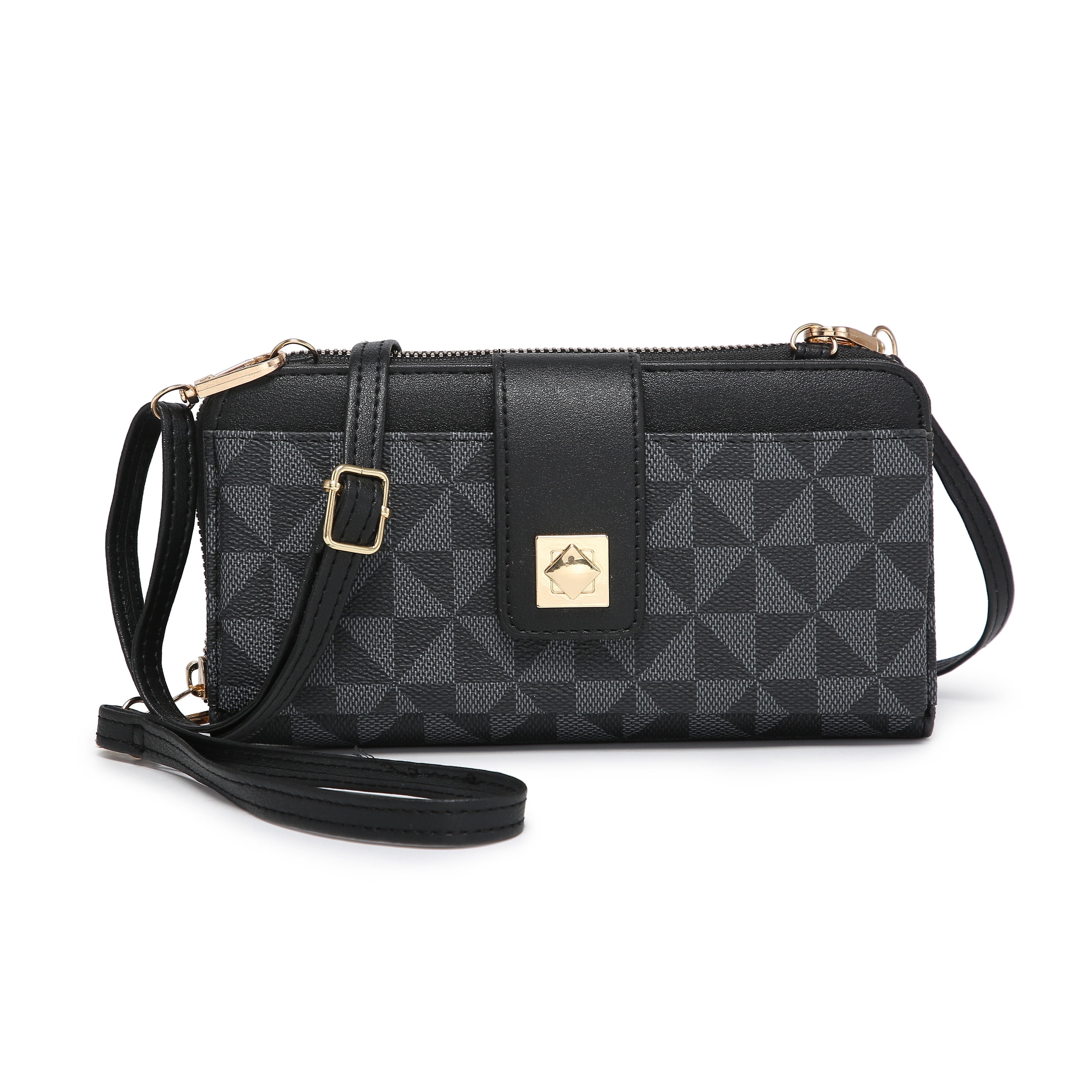 XB Women's Cell Phone Clutch Purse RFID Blocking Wristlet Crossbody ...