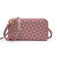 XB Crossbody Cell Phone Purse Floral Shoulder Bag Vegan Leather Wallet ...