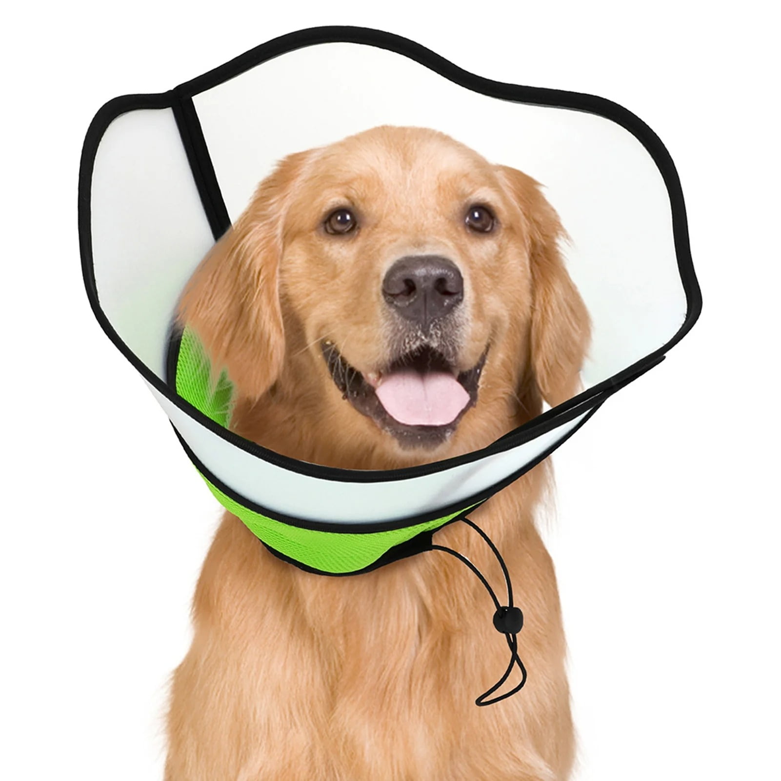 XBASW Adjustable Dog Cone Collar Flexible Plastic Cone Dog Recovery ...