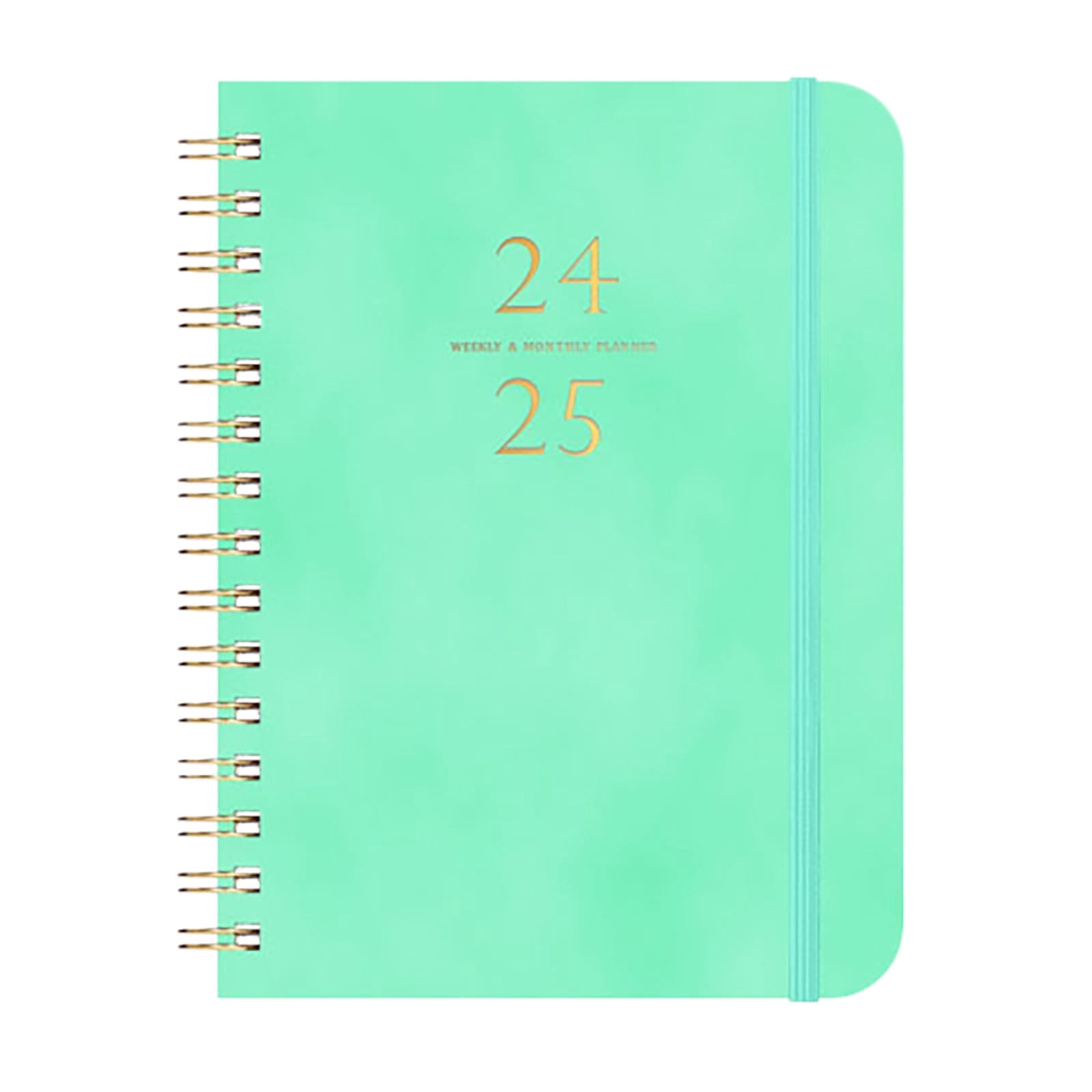 XBMego 2024 2025 Planner 8 5 x 6 0 Weekly Monthly Planner Spiral Bound ...
