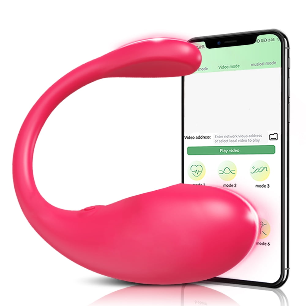 XBONP G Spot Vibrator with Vibrator Egg Wireless APP Remote Control Wear Vibrating Panties Sex ...