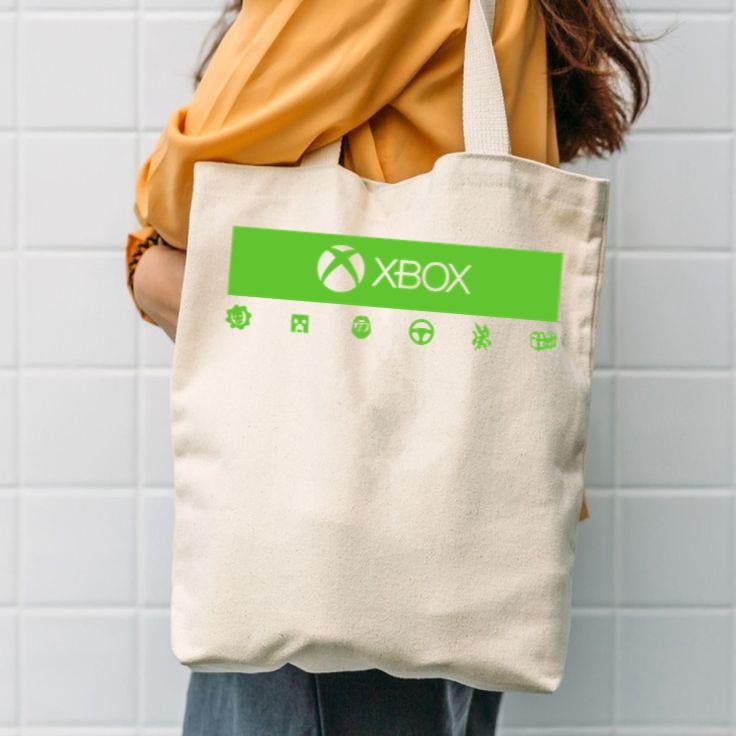 XBOX Bag Men Medium Black Green Ripple Junction Gaming Console Halo Gears -TH27630 - Walmart.com