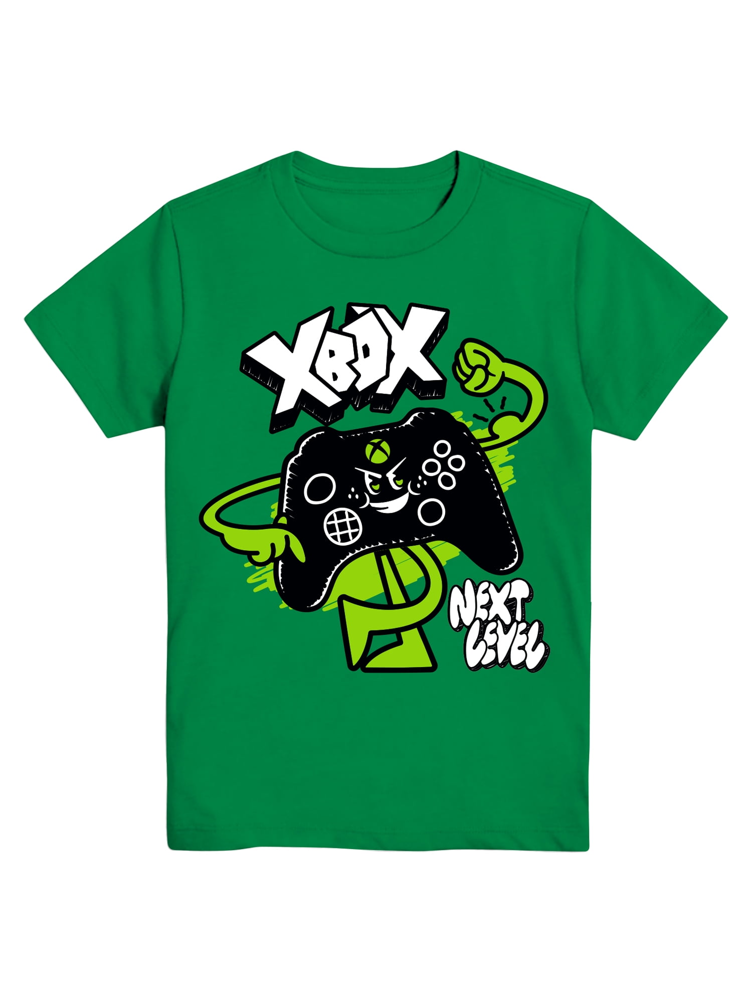 XBOX Next Level, Crew Neck, Short Sleeve, Graphic Tee, Sizes 4-18 ...