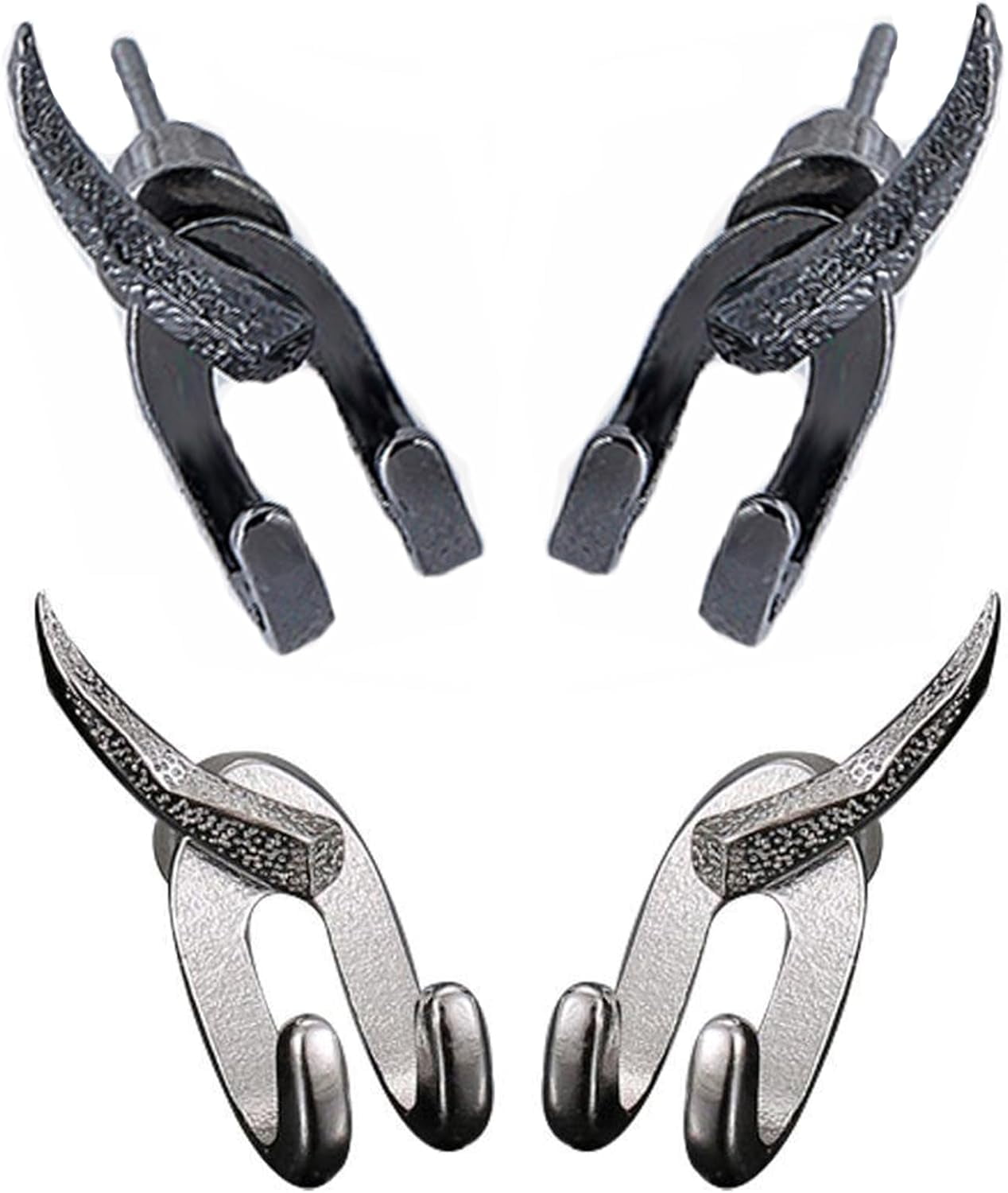 XBage Detachable Dual Stud Earrings For Men, 2025 New Punk Hippie Clip ...