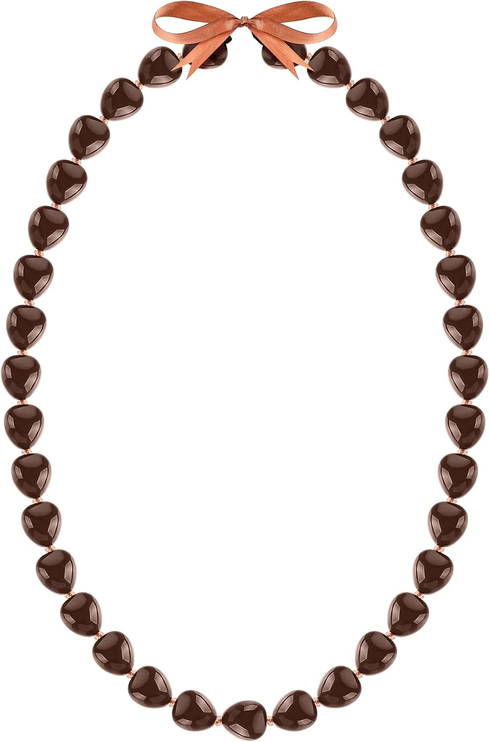 XBage Graduation Kukui Nut Lei Necklace 47 Inch Class Of 2025 Kukui Lei ...