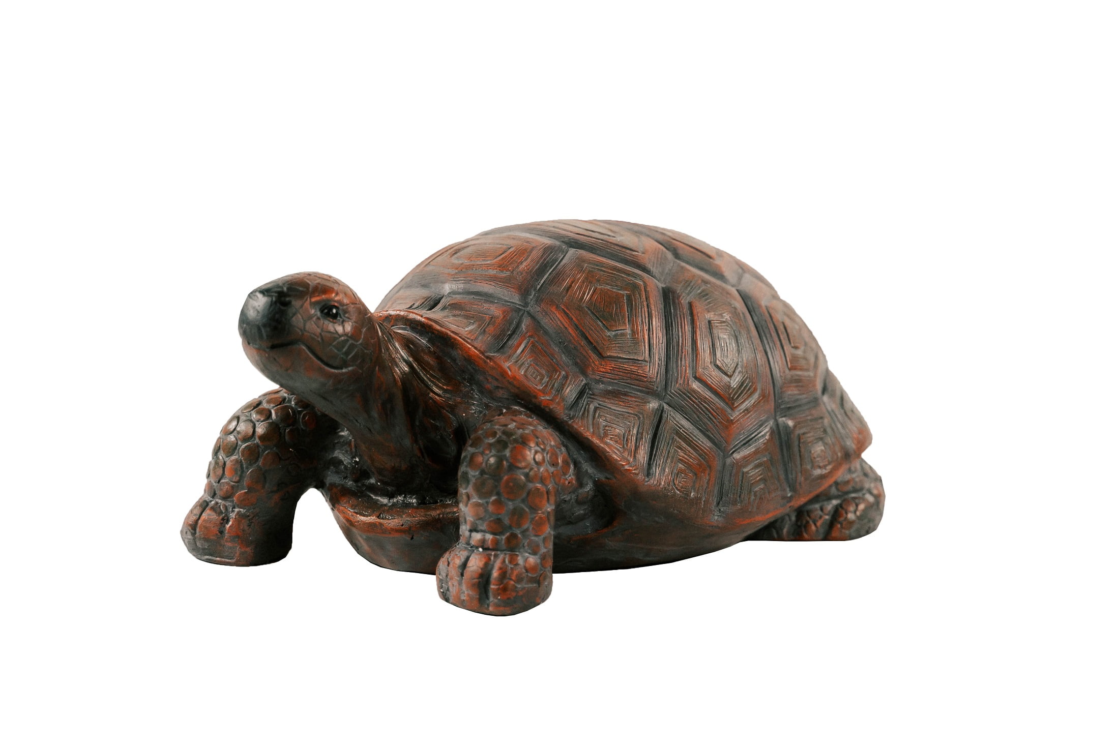 "XBrand Large Concrete Turtle Statue, 21.3""L, Lawn Decor, Landscaping ...