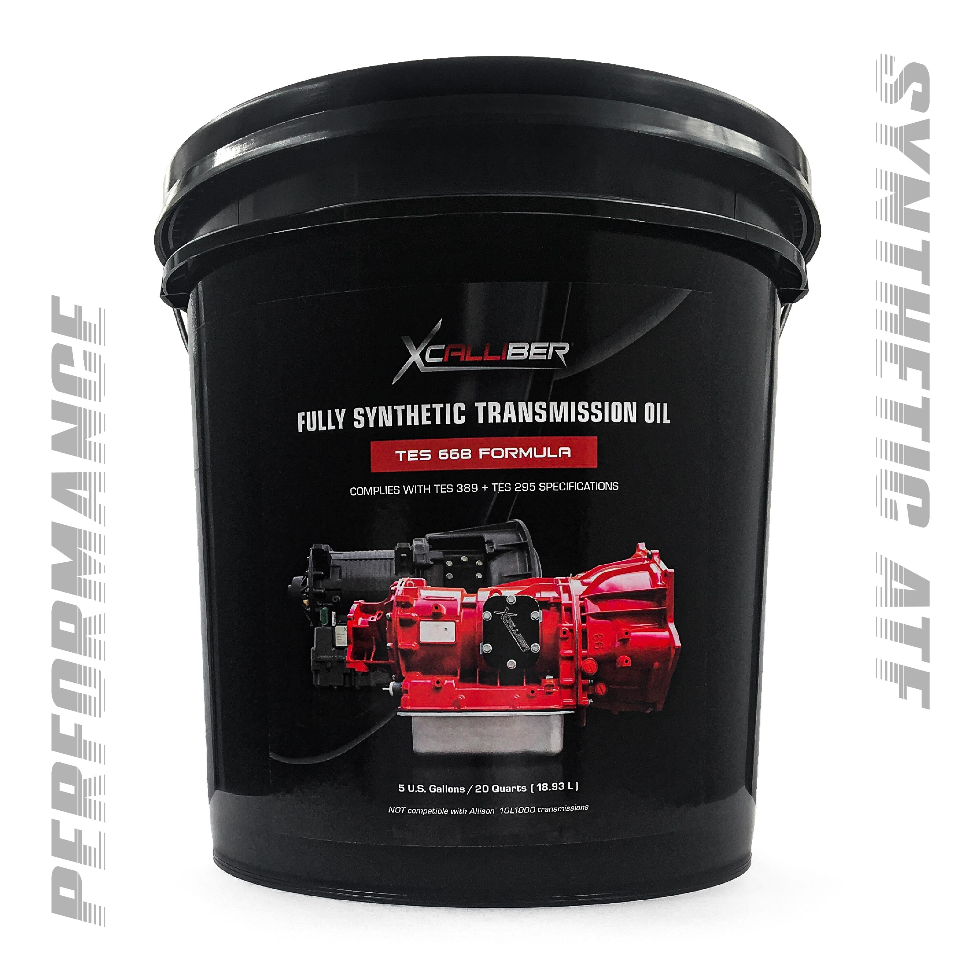 XCALLIBER Synthetic ATF Transmission Oil - 5 Gal. Pail for Allison 1000/GM - Walmart.com