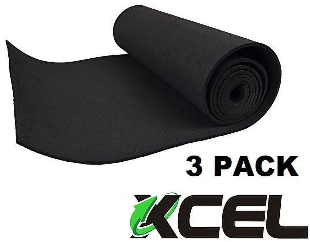 XCEL 3 Pack 48" x 12" x 1/8" (3.18mm) Versatile Foam Craft Foam Cosplay ...