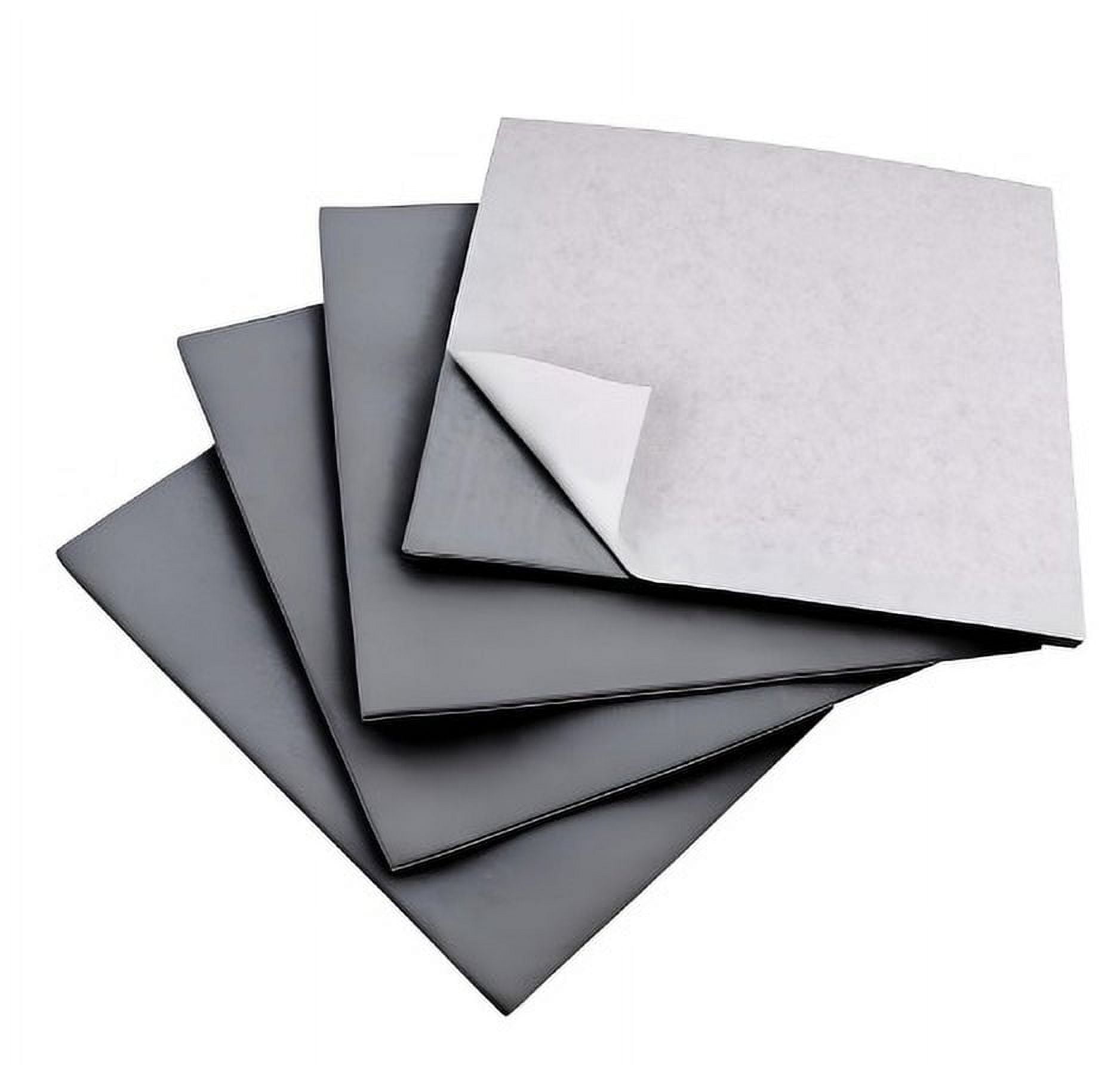 XCEL Equipment Rubber Pads with Self Adhesive Anti Vibration Non Slip ...