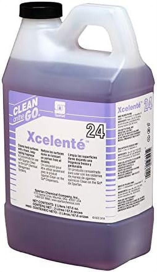 XCELENTE CLEANER MULTI-PURPOSE LAVENDER 2-LITER (Case of 4) - Walmart.com
