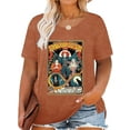 XCHQRTI Hocus Pocus Shirts for Women Plus Graphic Tees Halloween Plus ...