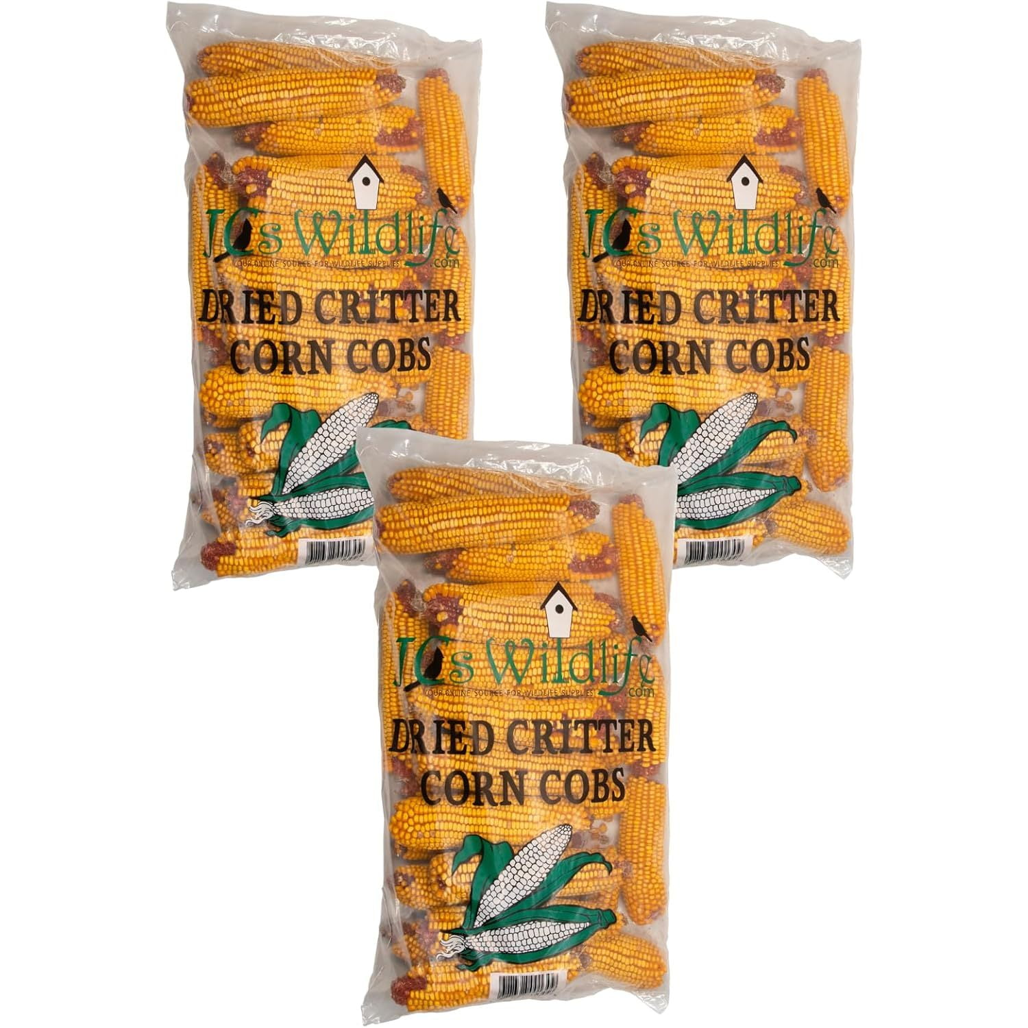 XCKF Dried Squirrel Corn Bag - Each Bag Weighs About 14 lbs - Great for Squirrels, Chipmunks ...