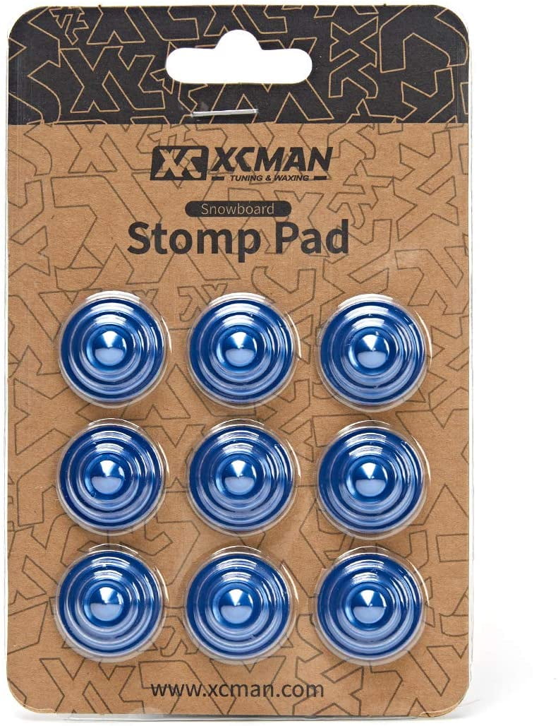 XCMAN 4 Layer-Cone Studs Dia 7.87 Inch Aluminum Snowboard Stomp Pad ...