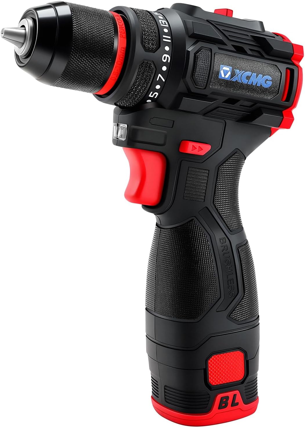 XCMG Cordless Hand Drill, 16.8V Brushless , 3/8 Inch Keyless Chuck ...