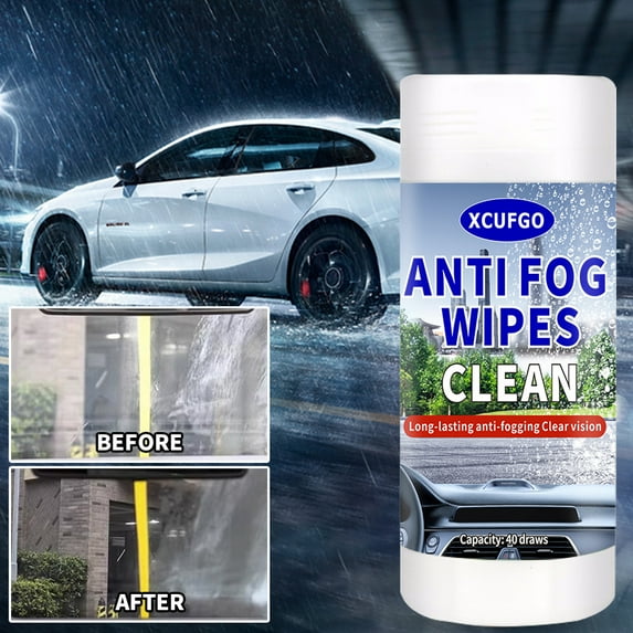 XCUFGO Glass Anti-Fog Wipes Pre-moistened Defogger to Prevent Fogging ...