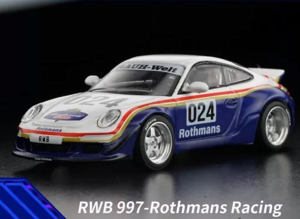 XCarToys x Pop Race 1:64 RWB 997-Rothmans Racing Diecast Model Car ...