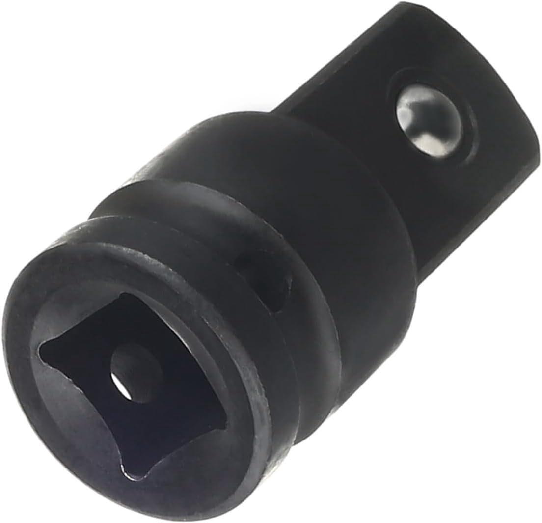 XD-1/2 Inch Drive (F) x 3/8 Inch (M) Impact Socket Adapter for Ratchet ...