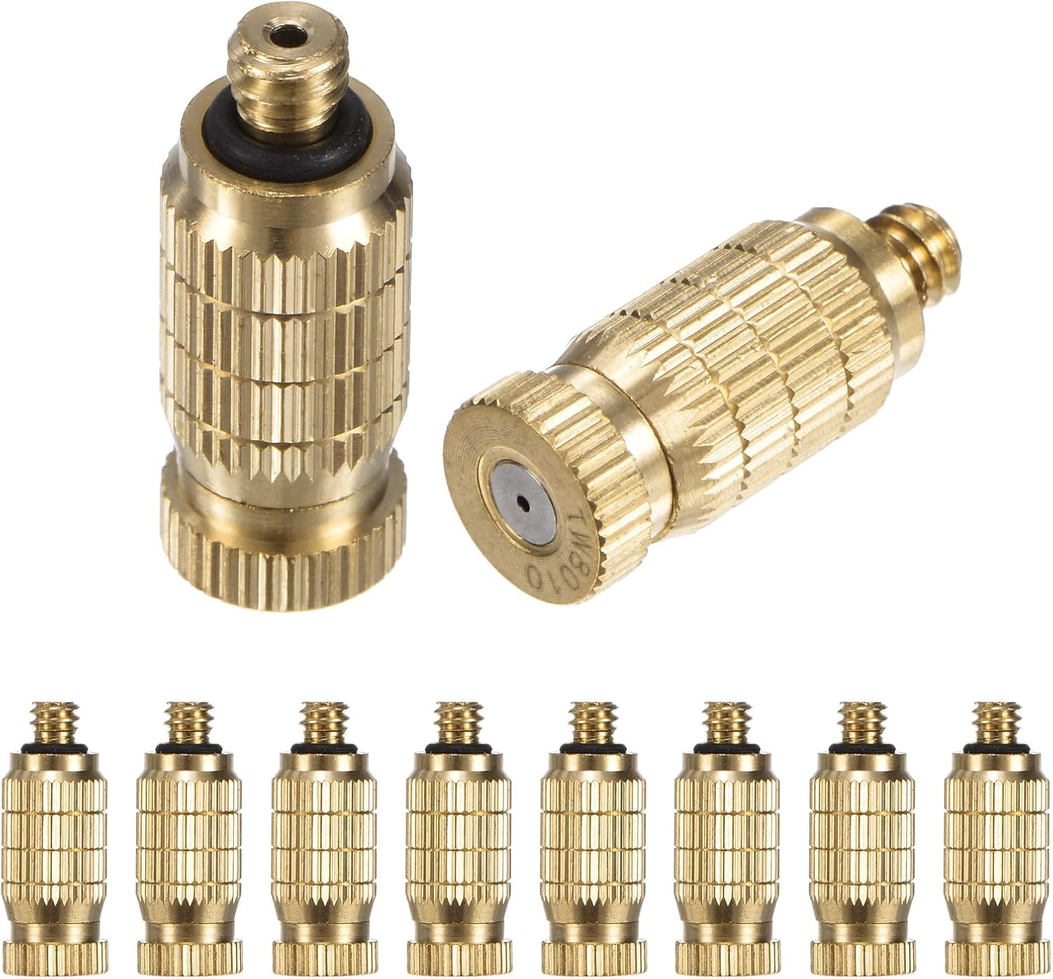 XD-10-Pack Brass Misting Nozzles, 0.016"/0.4mm Orifice Mister Nozzles ...