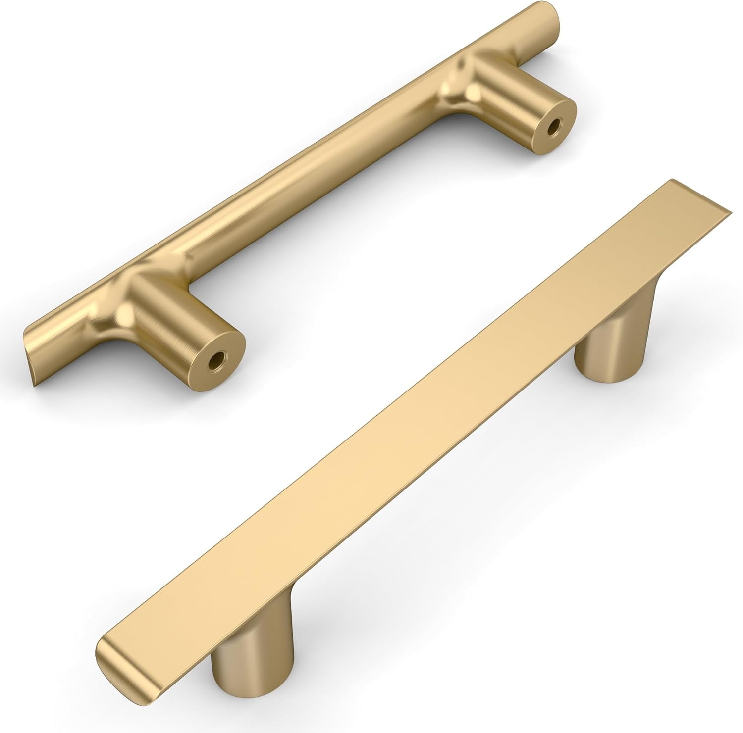 XD-10 Pack Champagne Bronze Cabinet Pulls 5 Inch(128MM) Hole Centers ...