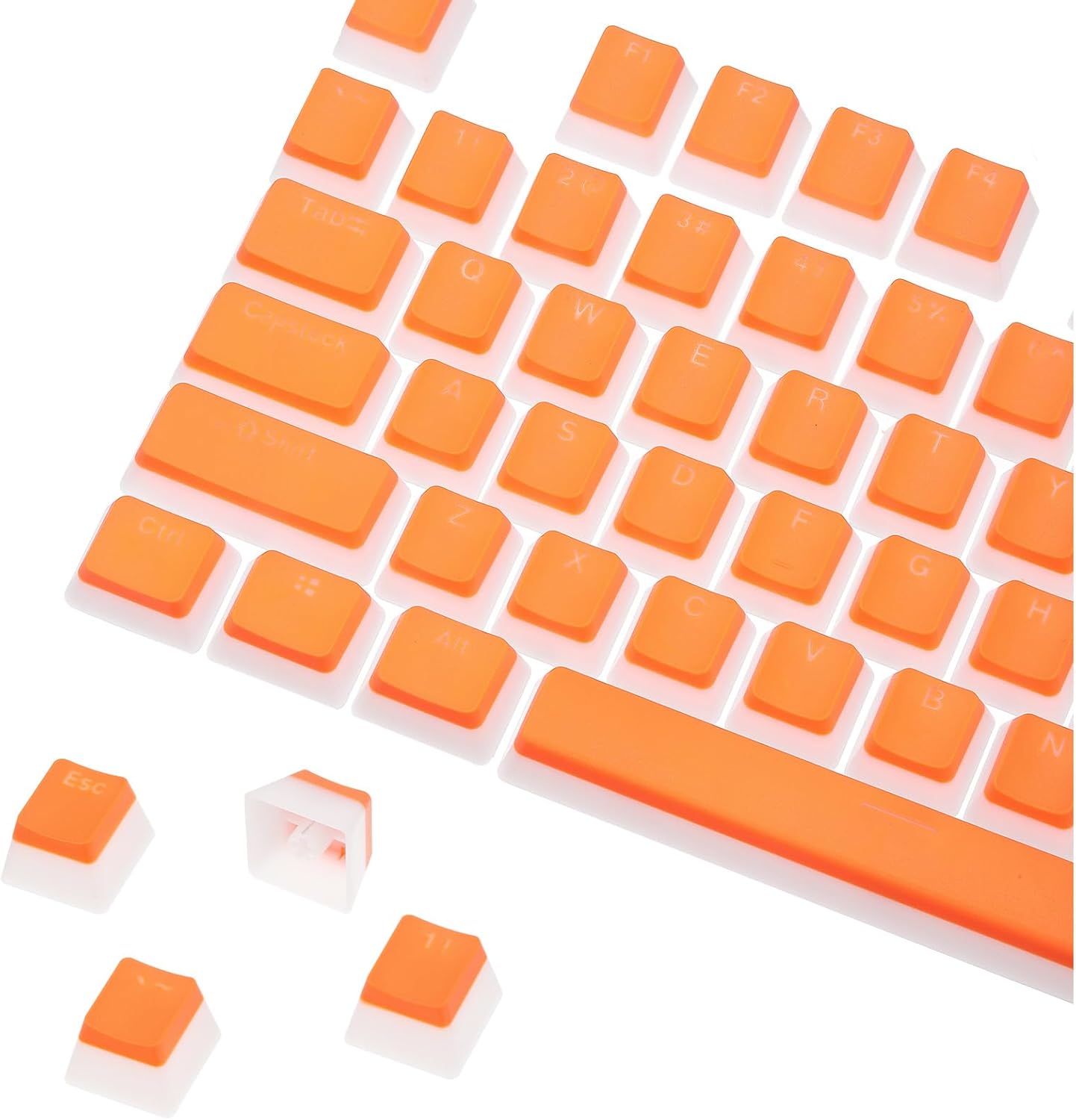XD-108 Keys PBT Pudding Keycaps Set OEM Profile Double Shot for ...