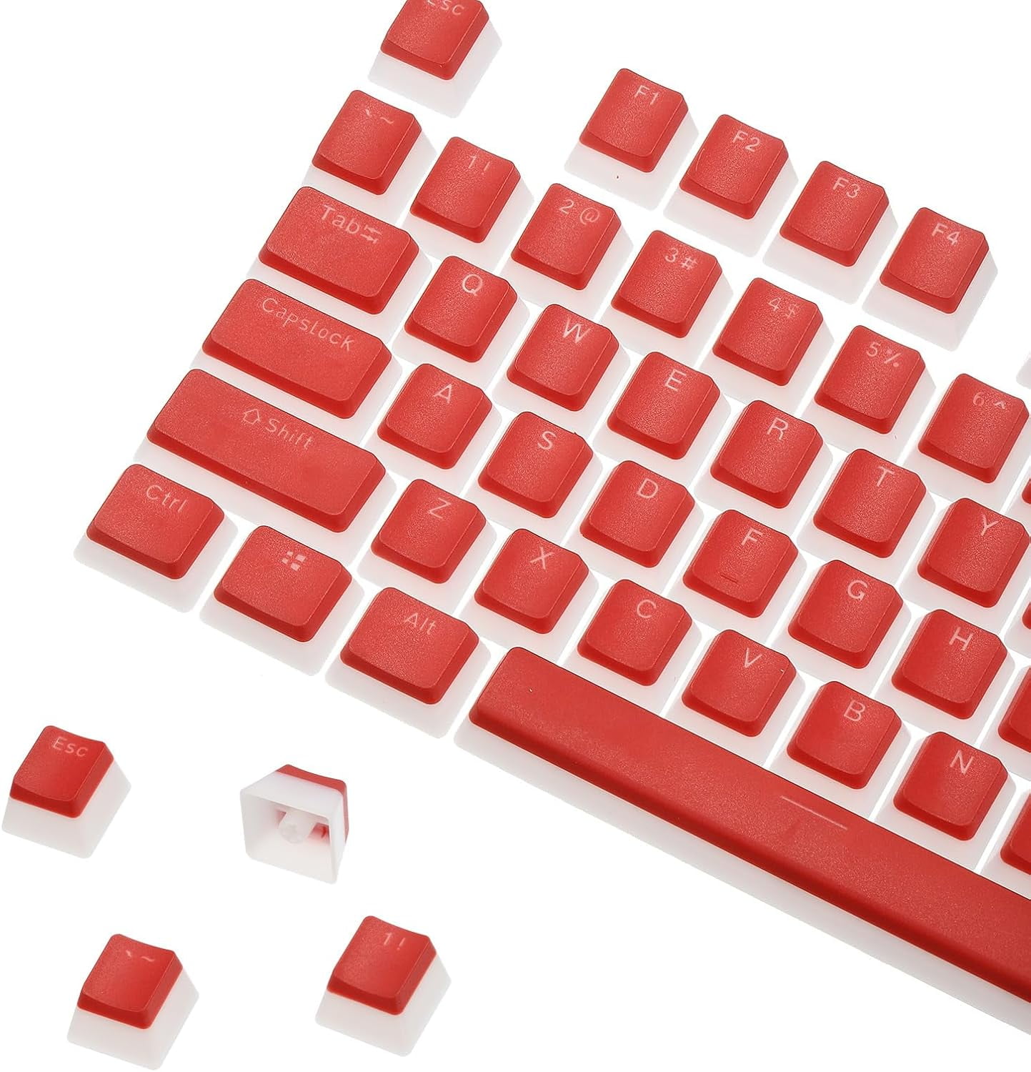 XD-108 Keys PBT Pudding Keycaps Set OEM Profile Double Shot for ...