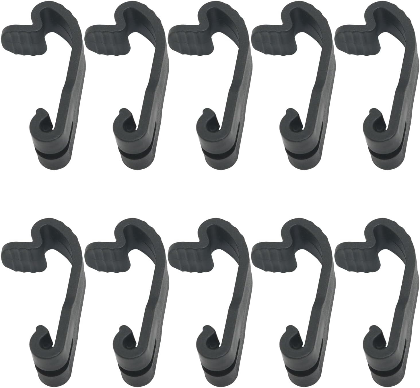 XD-10PCS Black Replacement Dog Crate Locking Latch Pet Cage Latch Hook ...
