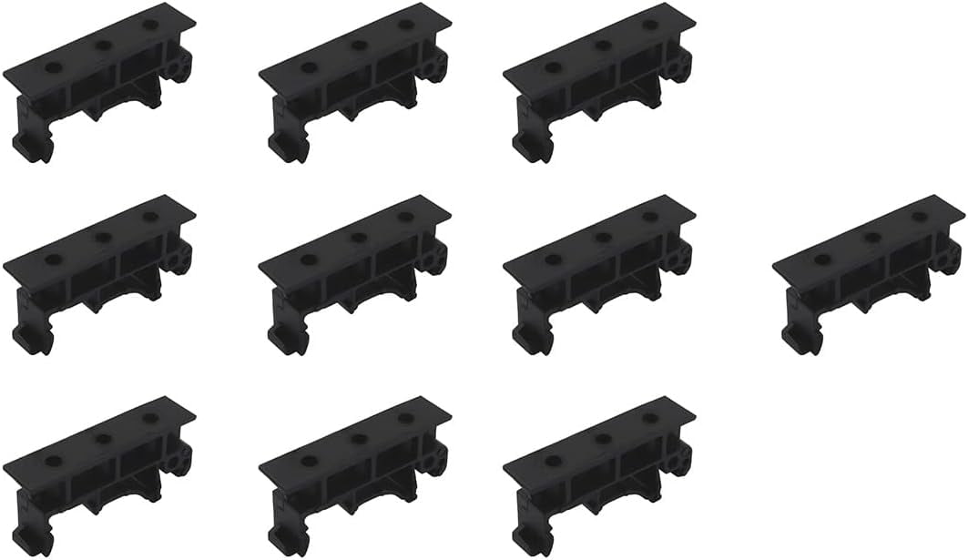 XD-10PCS Rail Mounting Bracket Carrier Clip Mounting Bracket for PCB ...