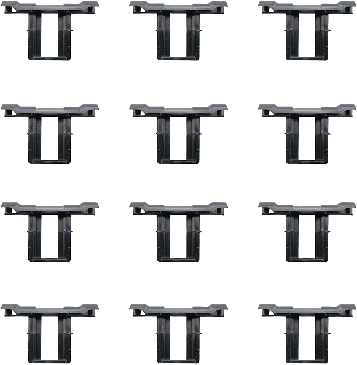 XD-12PCS Plastic Photovoltaic Panel Drainage Clip 35mm Solar Panel ...