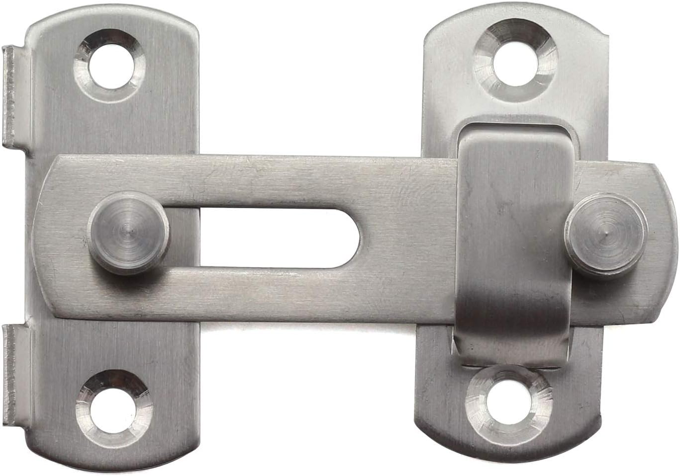 XD-2-Pack 3 Inch Door Hasp Latch Stainless Steel Safety Security Home ...