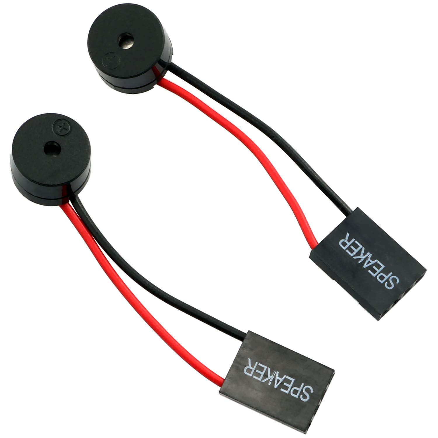 XD-2-Pack PC Motherboard Mini Plug Speaker Desktop Computer Case DIY ...